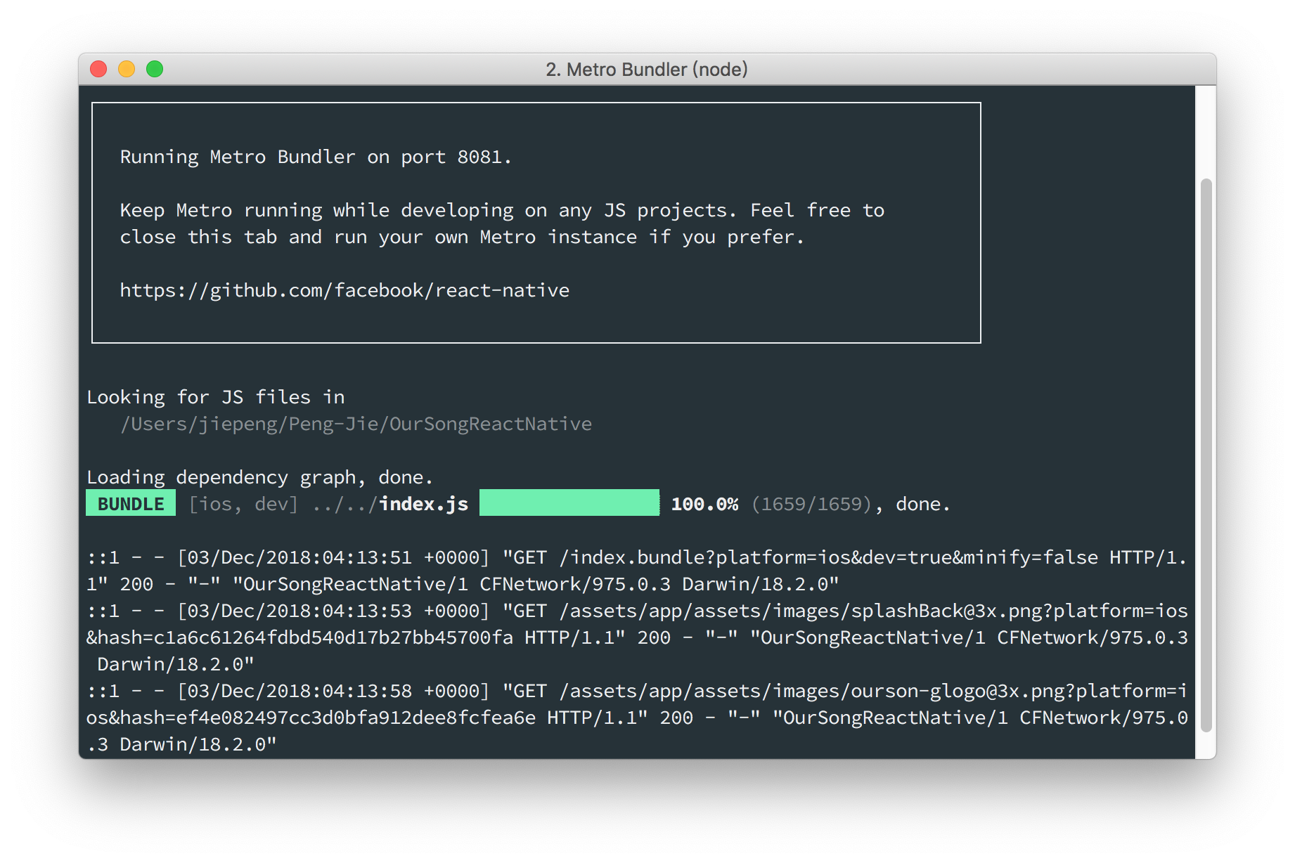 將 Iterm2 作為 React Native 的預設 Terminal Peng Jies Blog